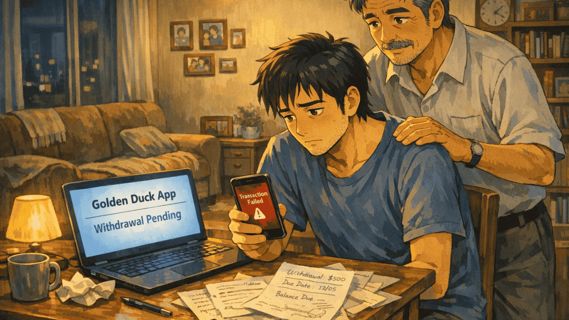Golden Duck App Withdrawal | Steps To Report & Reclaim Funds