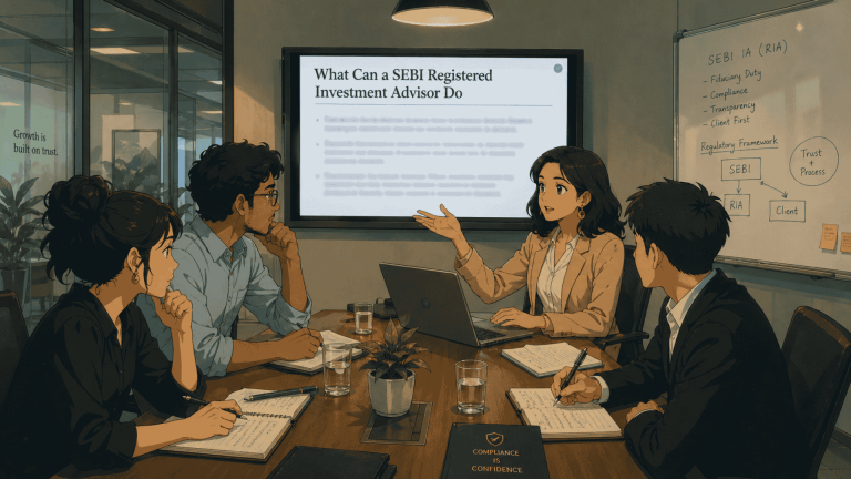 What Can a SEBI Registered Investment Advisor Do | Key Rules